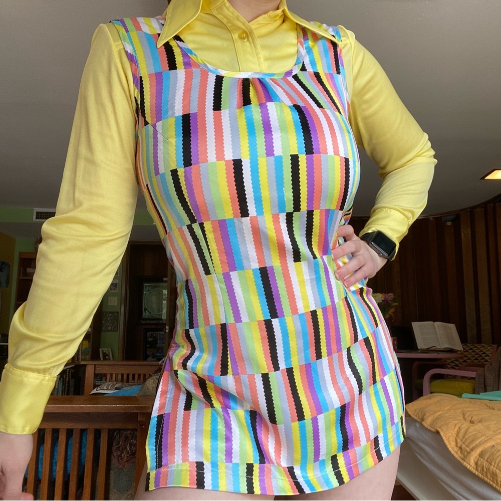 Vintage 60s Micro Mini Dress - Gem